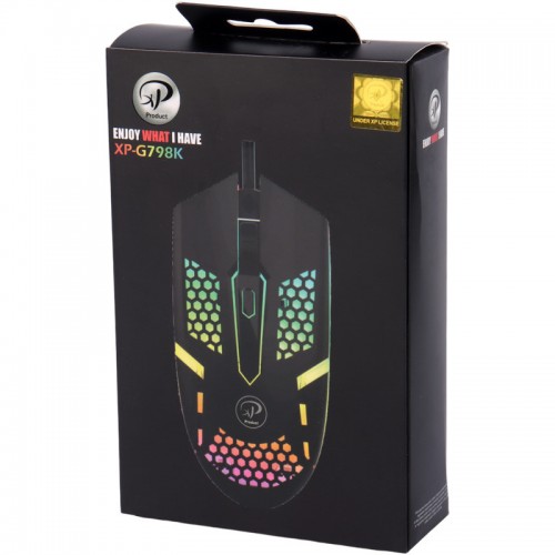 مشخصات,قیمت و خرید ماوس باسیم گیمینگ XP مدل G798|سیپاس